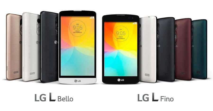 LG L Bello e L Fino chegam nesta semana ao Brasil - Showmetech