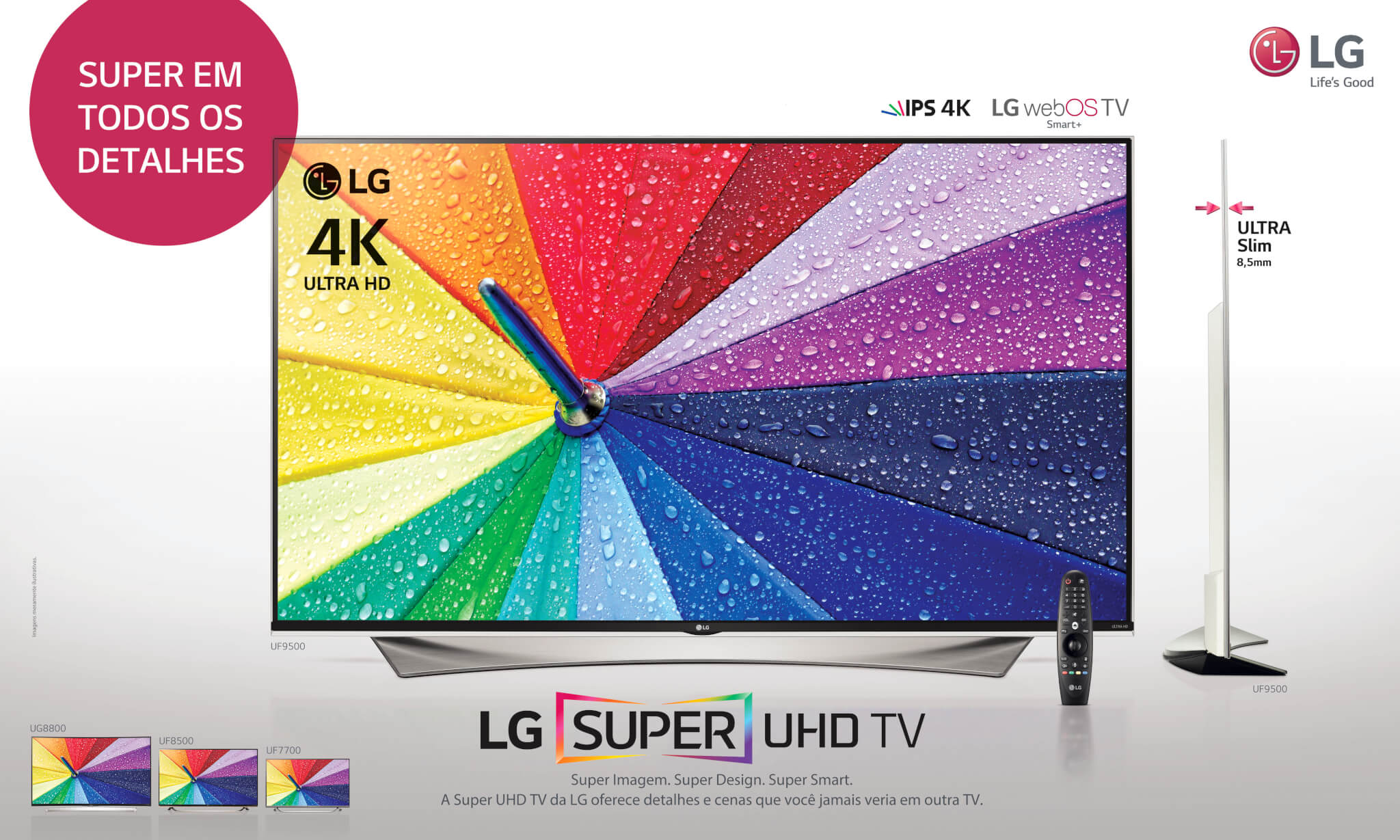 Hiper-realidade? LG lança TV Super Ultra HD no Brasil