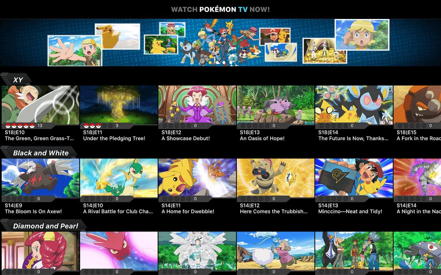 Pokémon TV chega à Apple TV de 4ª geração