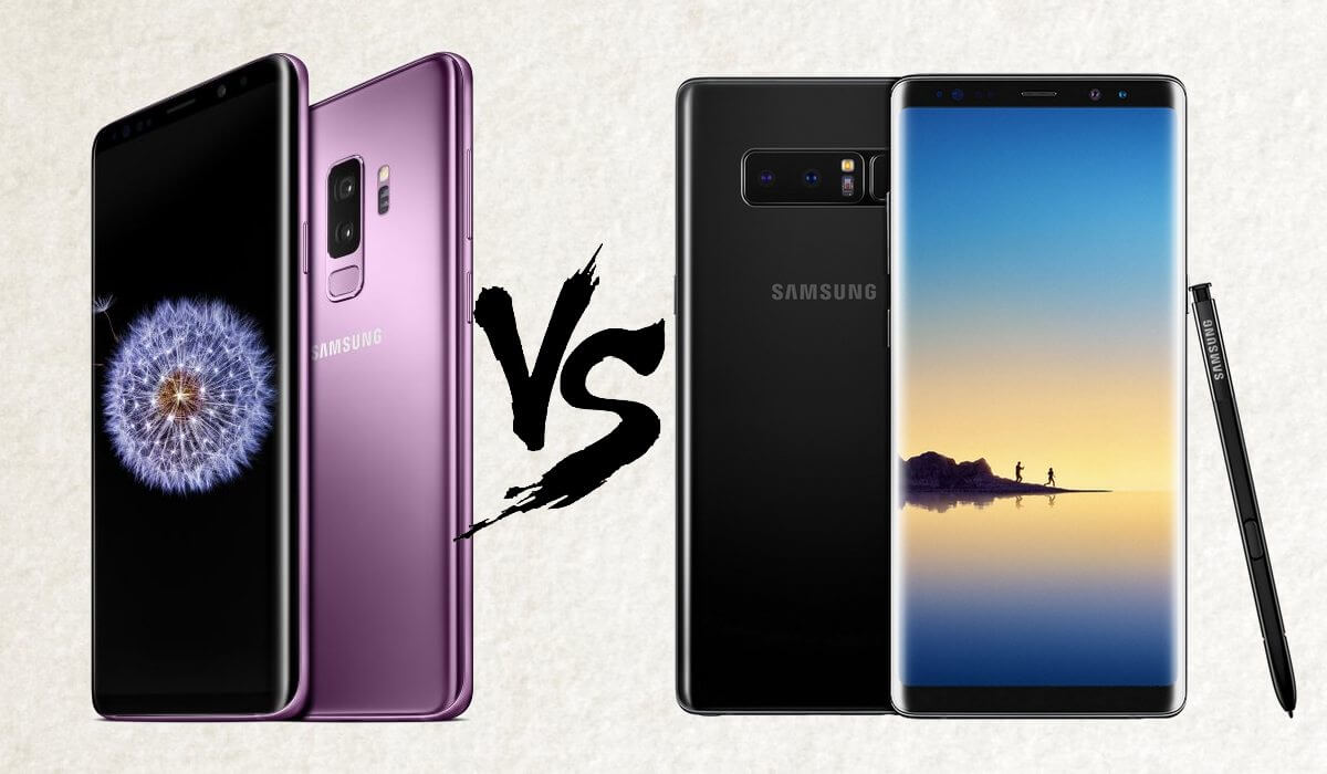 Samsung Galaxy S9+ vs Galaxy Note 8: Quais são as principais diferenças?