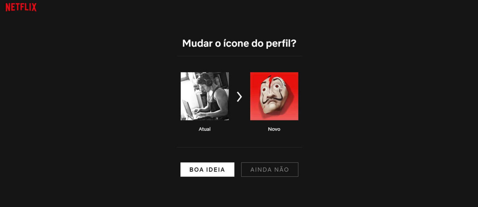 Netflix finalmente libera novas imagens para perfis