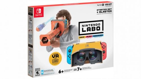 Nintendo Switch ganha versão de óculos em VR com o Nintendo Labo Toy-Con 4