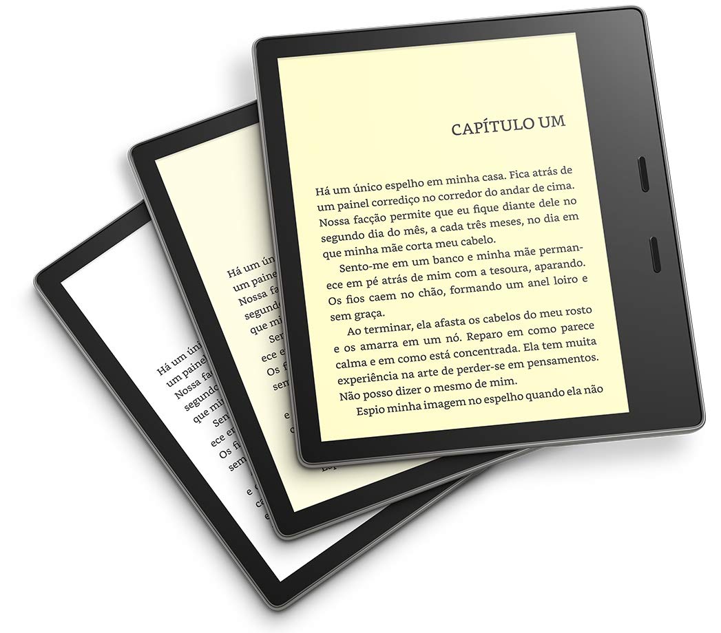 Amazon lança novo Kindle Oasis com tela Paperwhite e temperatura de luz ...