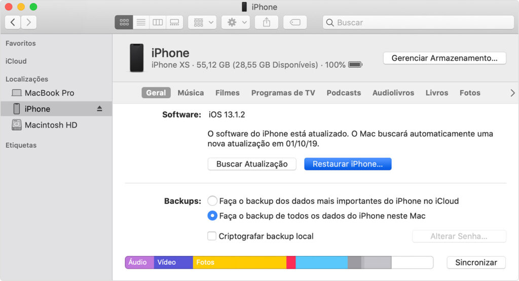 Saiba como restaurar o iPhone facilmente