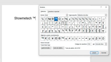 Explore os símbolos do Google Docs e do Word de forma prática