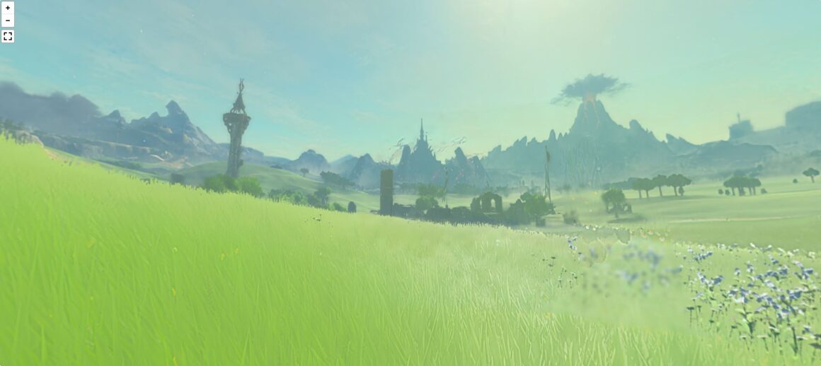 Jogador cria Zelda Street View, um mapa interativo de Hyrule