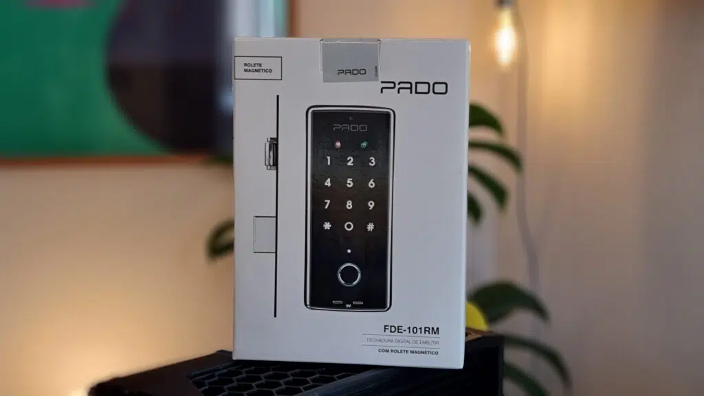 Review: PADO FDE-101RM, fechadura digital com biometria