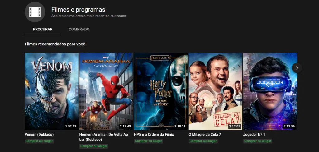 Os melhores sites para assistir filmes online grátis