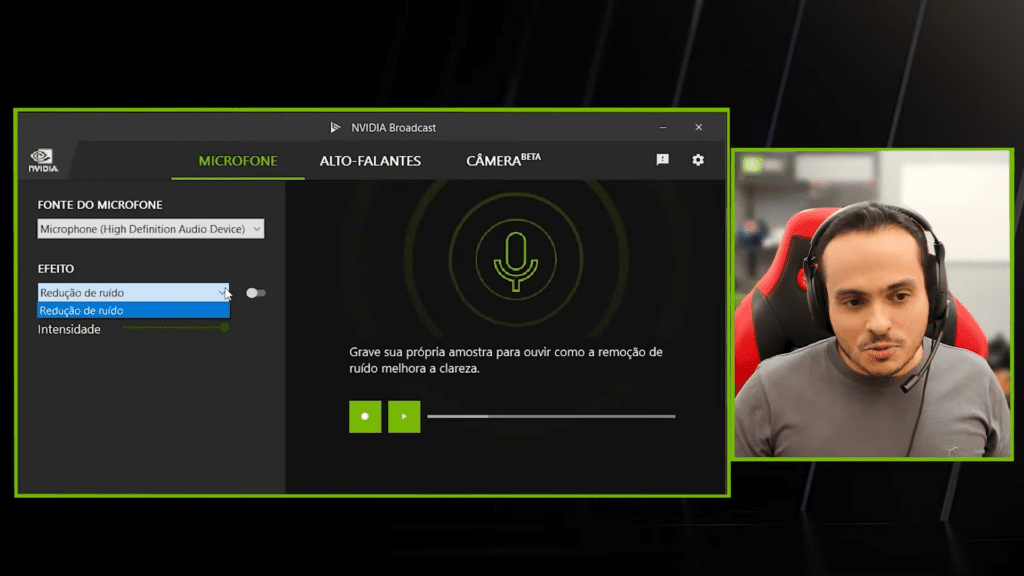 如何使用 NVIDIA Broadcast 改善录音、直播和视频通话中的音频和视频