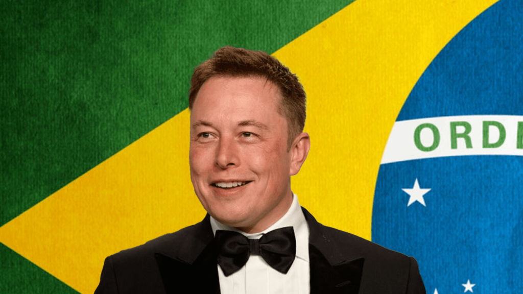 Elon Musk chega ao Brasil para tratar de Amazônia e Internet