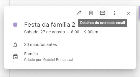 Aprenda a criar um calendário de família na Agenda do Google