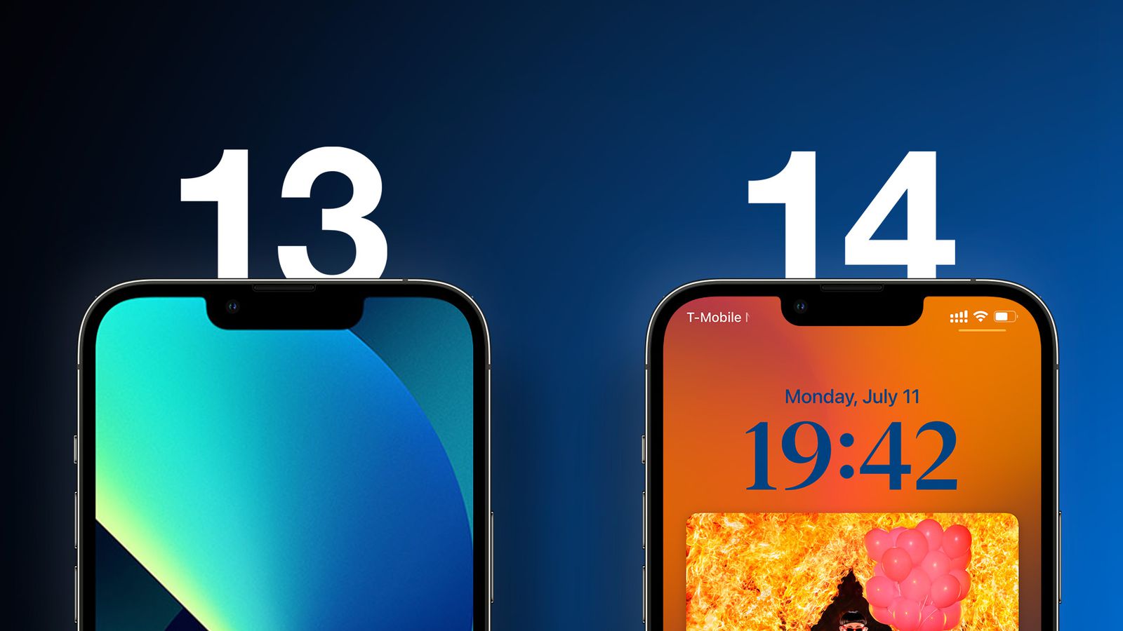iPhone 14 vs iPhone 13: mira los principales cambios de la nueva generación