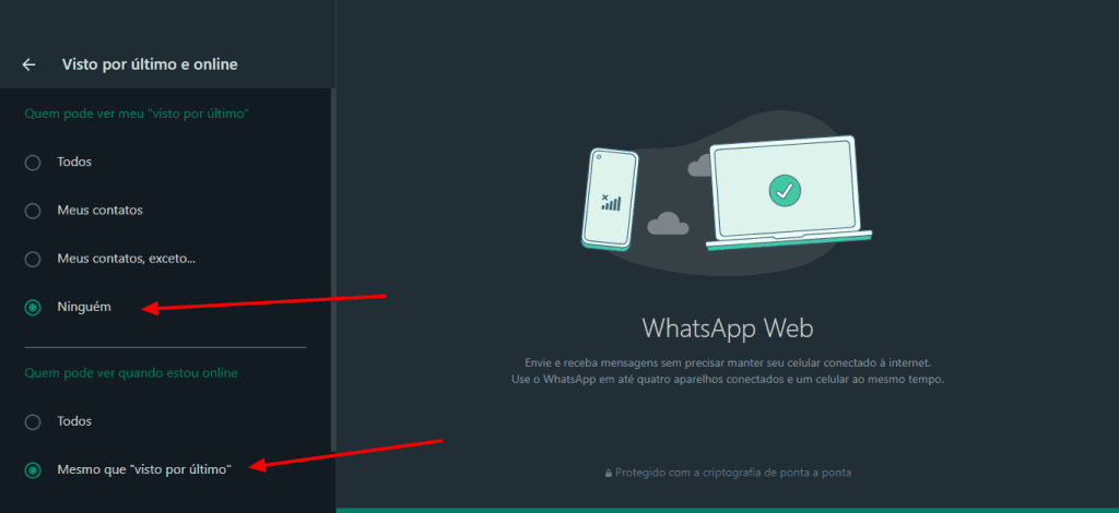 Cara offline di WhatsApp