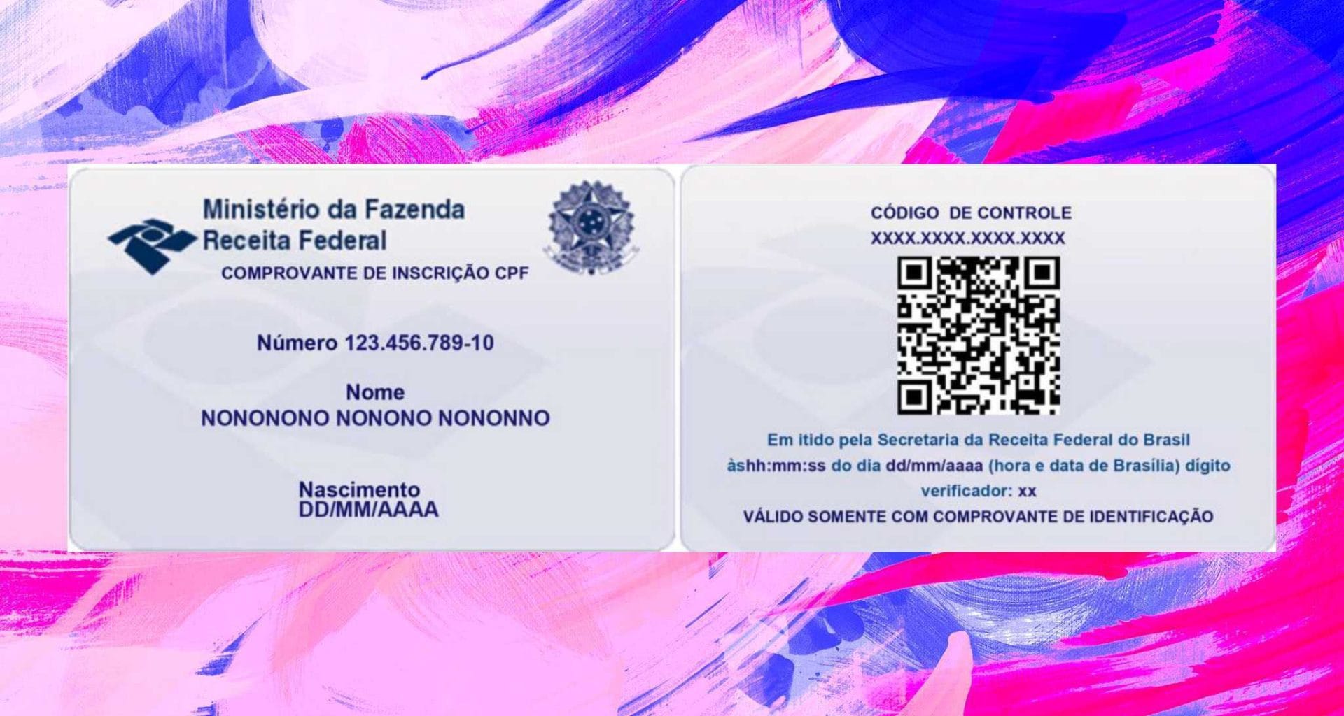 Como emitir o CPF online (1ª e 2ª via)