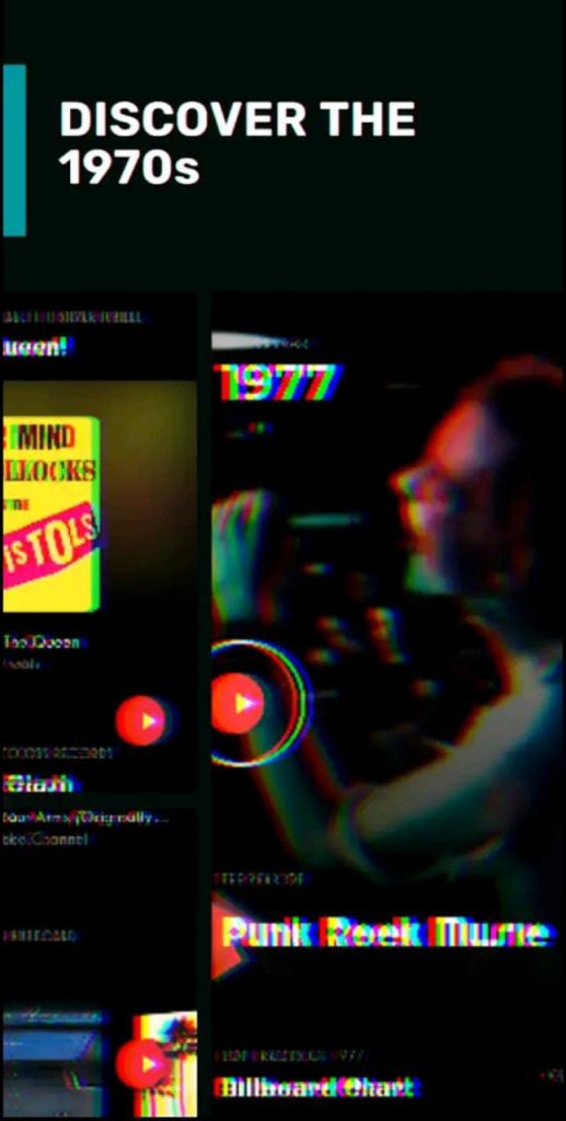 Rewind, o app que mostra as paradas de sucesso do passado