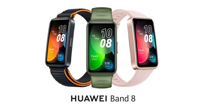 HUAWEI Band 8 chega ao Brasil em junho com 100 modos esportivos