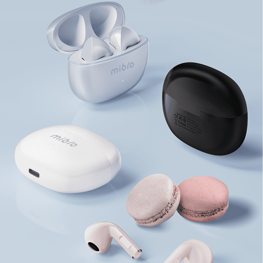Fone de ouvido Mibro Earbuds 4 é discreto e tem mais de 30 horas de bateria