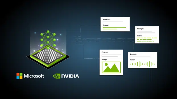 NVIDIA bermitra dengan Microsoft untuk membangun AI generatif