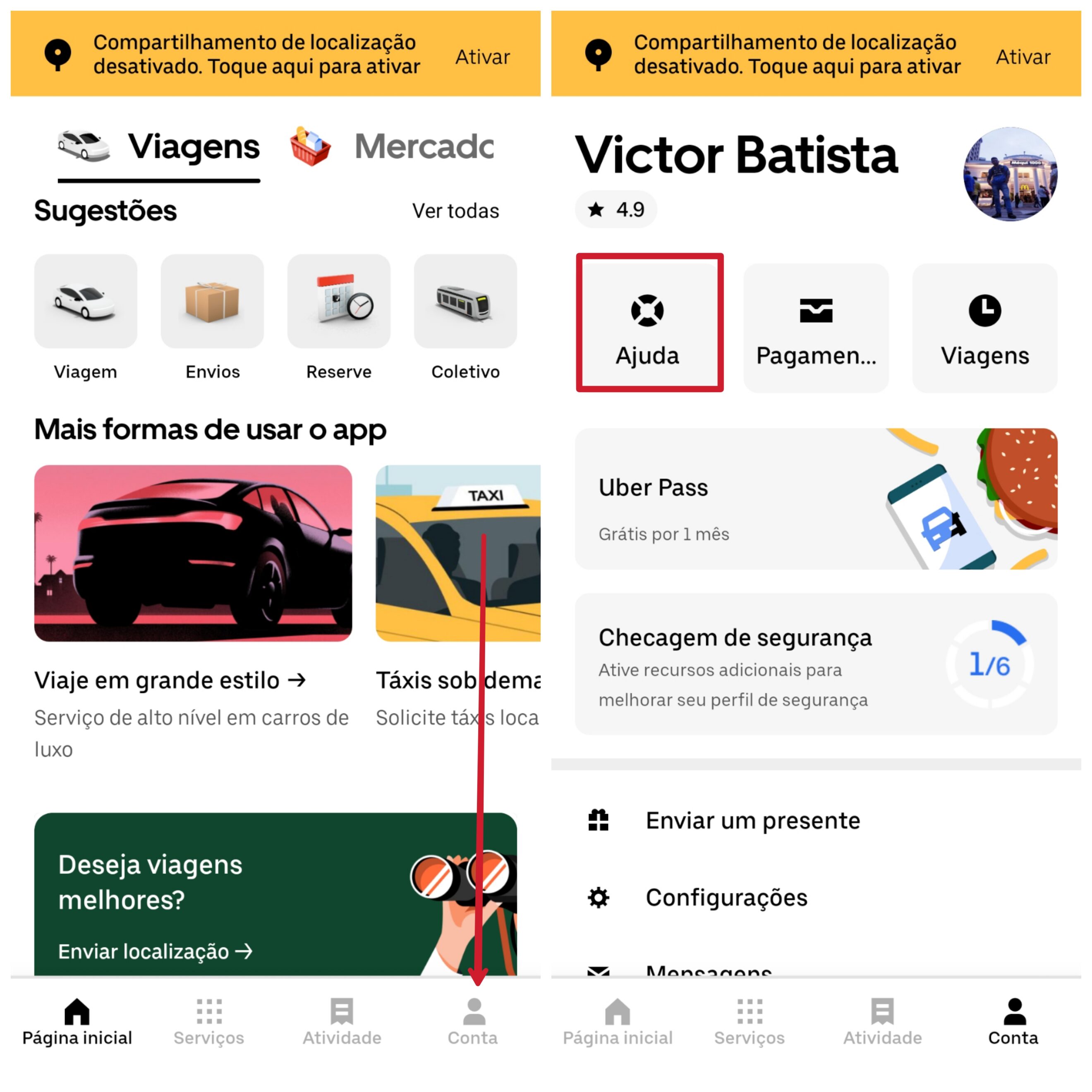 Como fazer reclamação na Uber ou denunciar um motorista