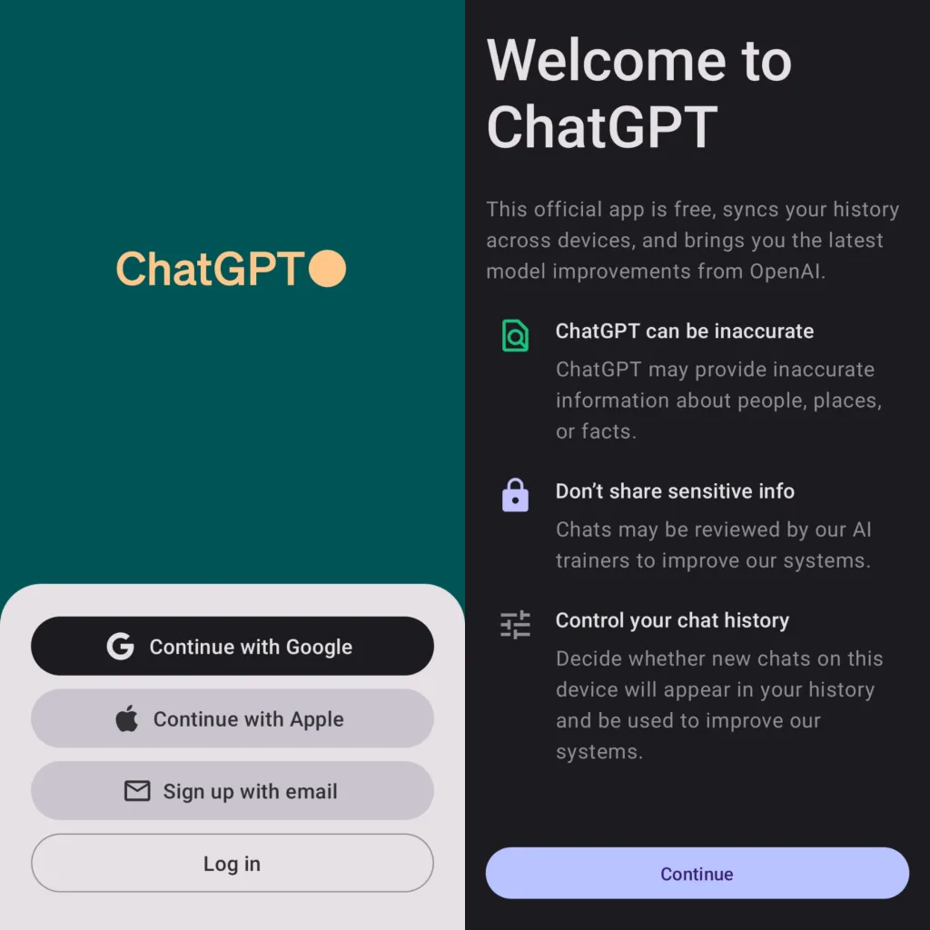 Aplikacija ChatGPT za Android je izdana za javnost