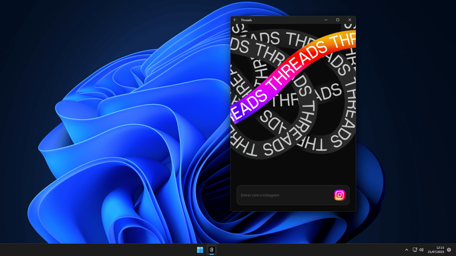 Como instalar o Threads no PC