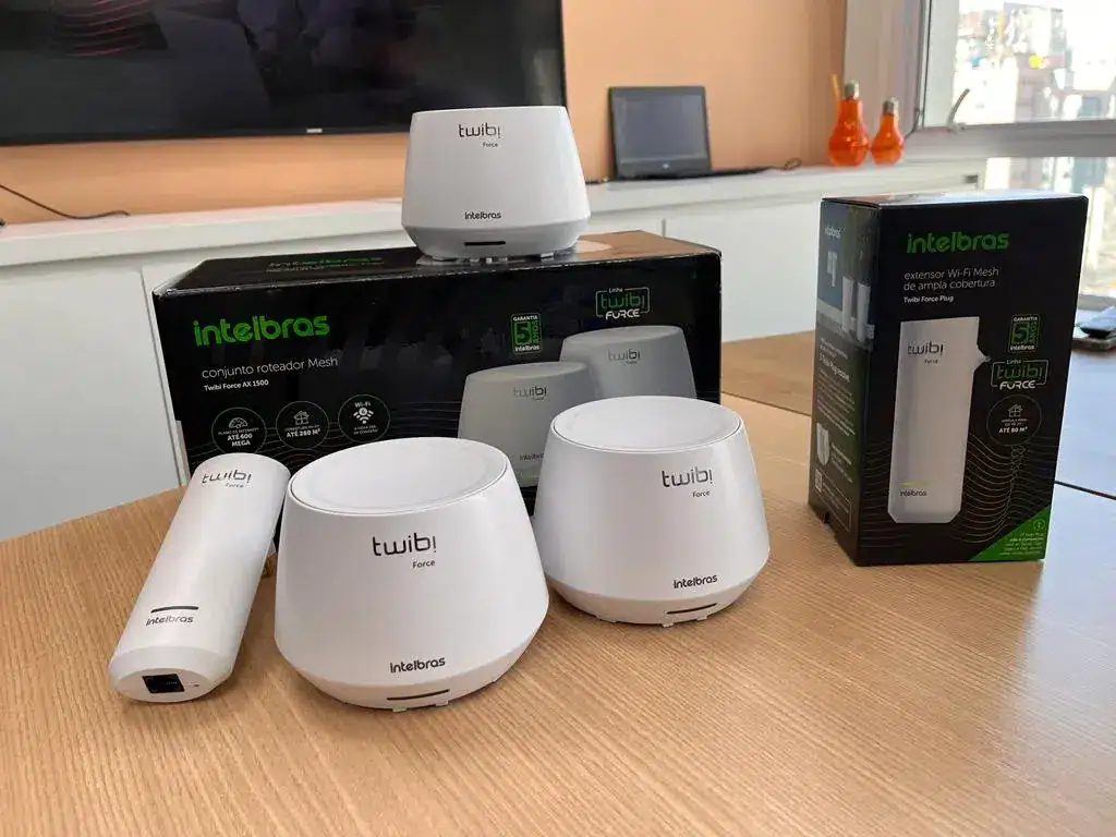 Intelbras launches Twibi Force line: Mesh Wi-Fi 5 and 6 router and extender