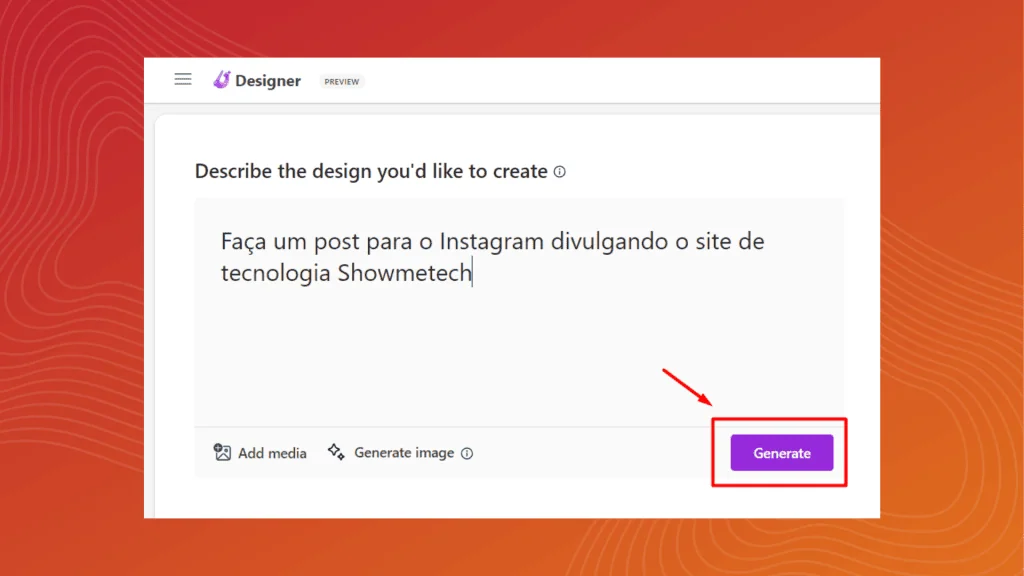 Como usar o Microsoft Designer