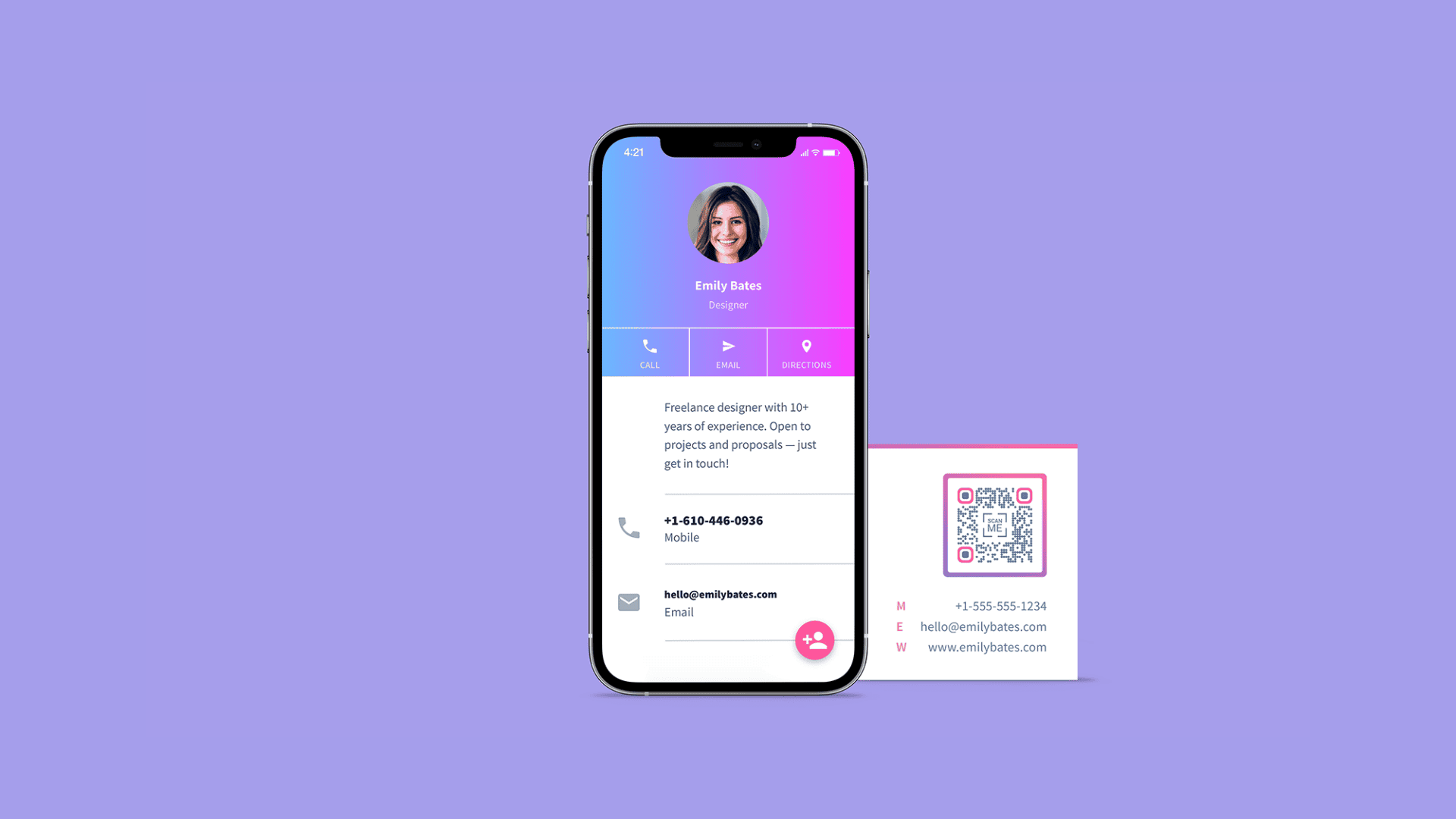 Como criar cartão de visitas digital com QR Code