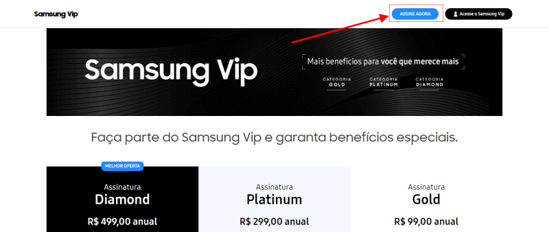 Samsung VIP: programa oferecerá descontos para produtos e serviços