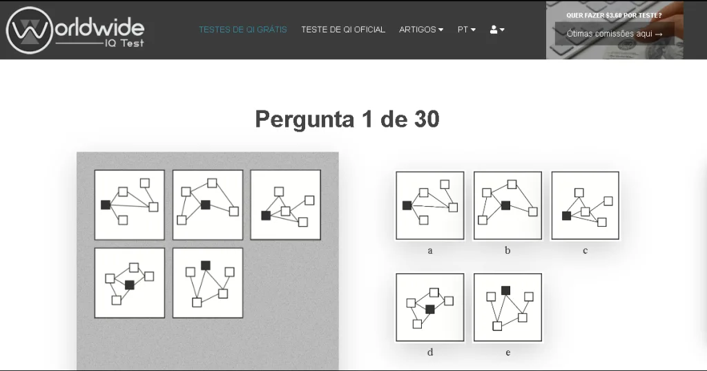 Teste de QI: Descubra se você é um gênio online