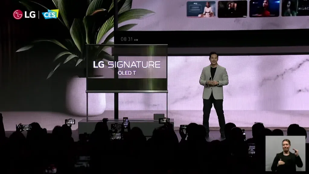 CES 2024: LG apresenta 1ª TV OLED transparente sem fios e novidades de IA
