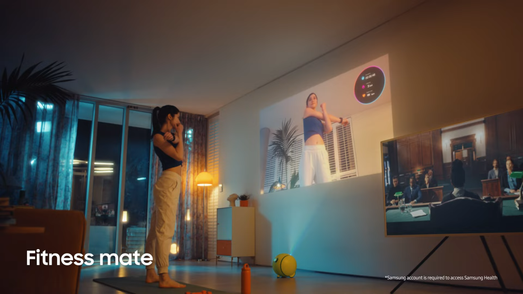 Ballie, Samsung's home robot, is back with a bang