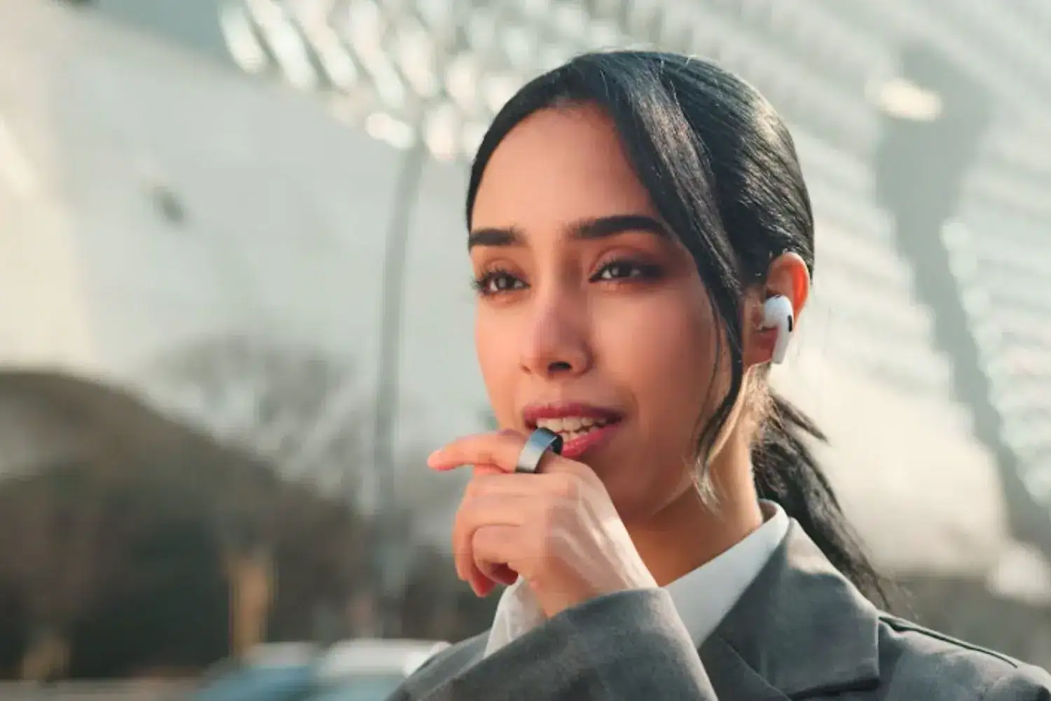 CES 2024: WHSP Ring, um anel inteligente com microfone e IA integrada