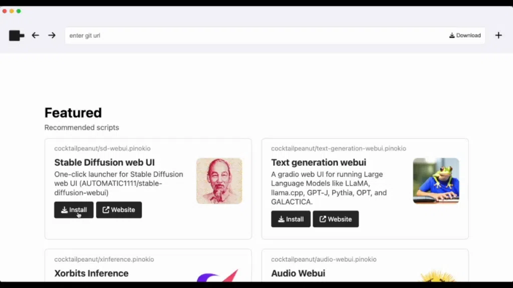 Descubre Pinokio, un navegador que instala la mejor IA con un solo clic