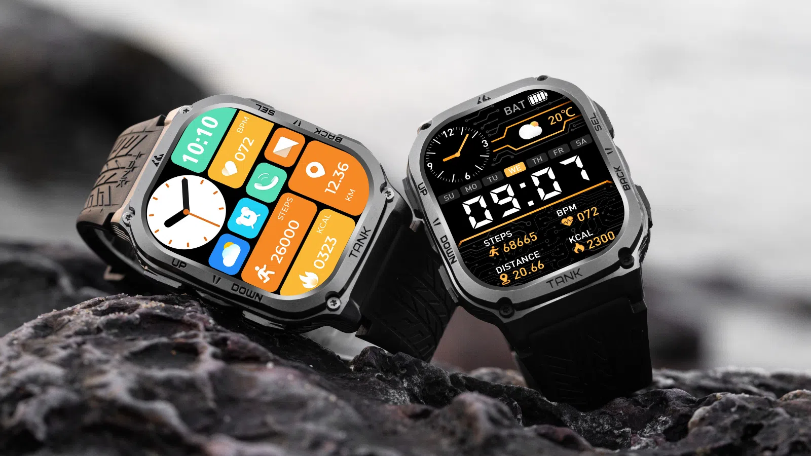 Smartwatch KOSPET Tank T3 Ultra é lançado com design esportivo e ...