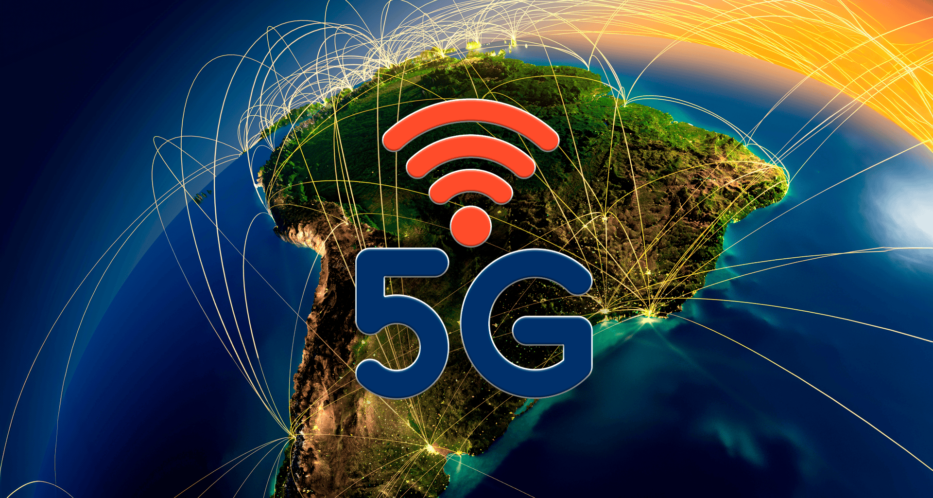 Mapa mostra a cobertura 5G, 4G e 3G da VIVO, CLARO e TIM no Brasil. Veja