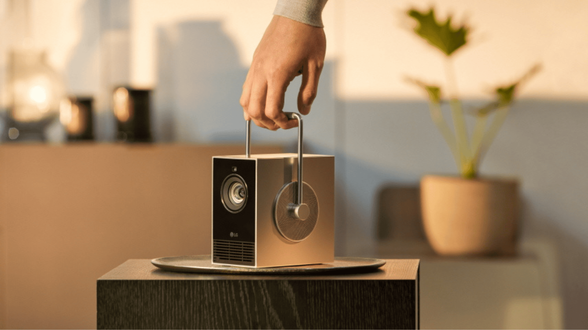 LG CineBeam Q 4K pwojektè pòtab rive nan Brezil