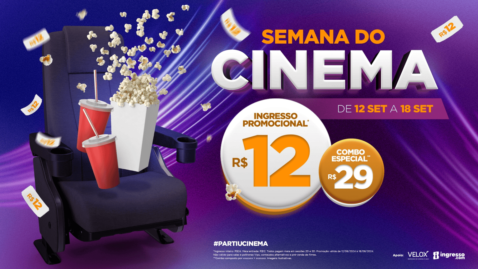 DISCOUNT! Cinema Week has tickets for R$12; find out more