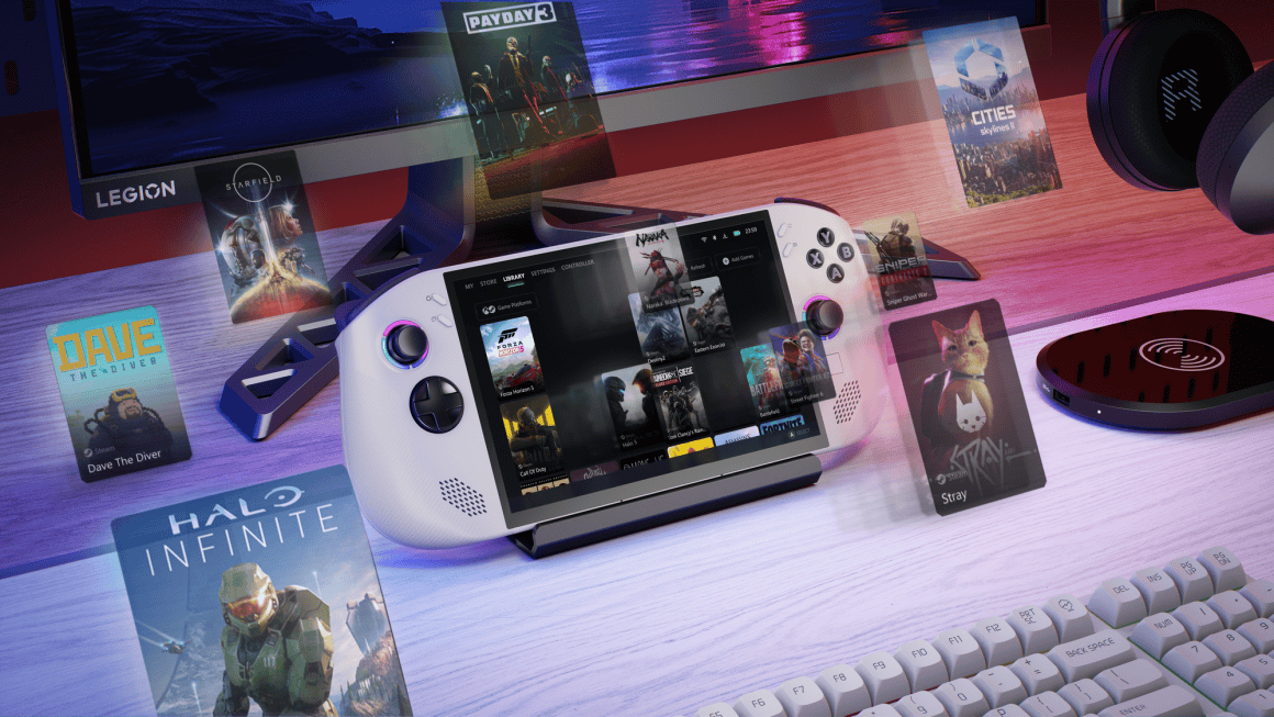 CES 2025: Lenovo mostra consoles portáteis Legion Go S e Legion Go 2 na ...