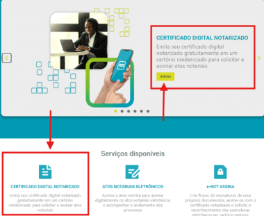 Como usar o e-Notariado, o cartório online, e ter seu certificado ...