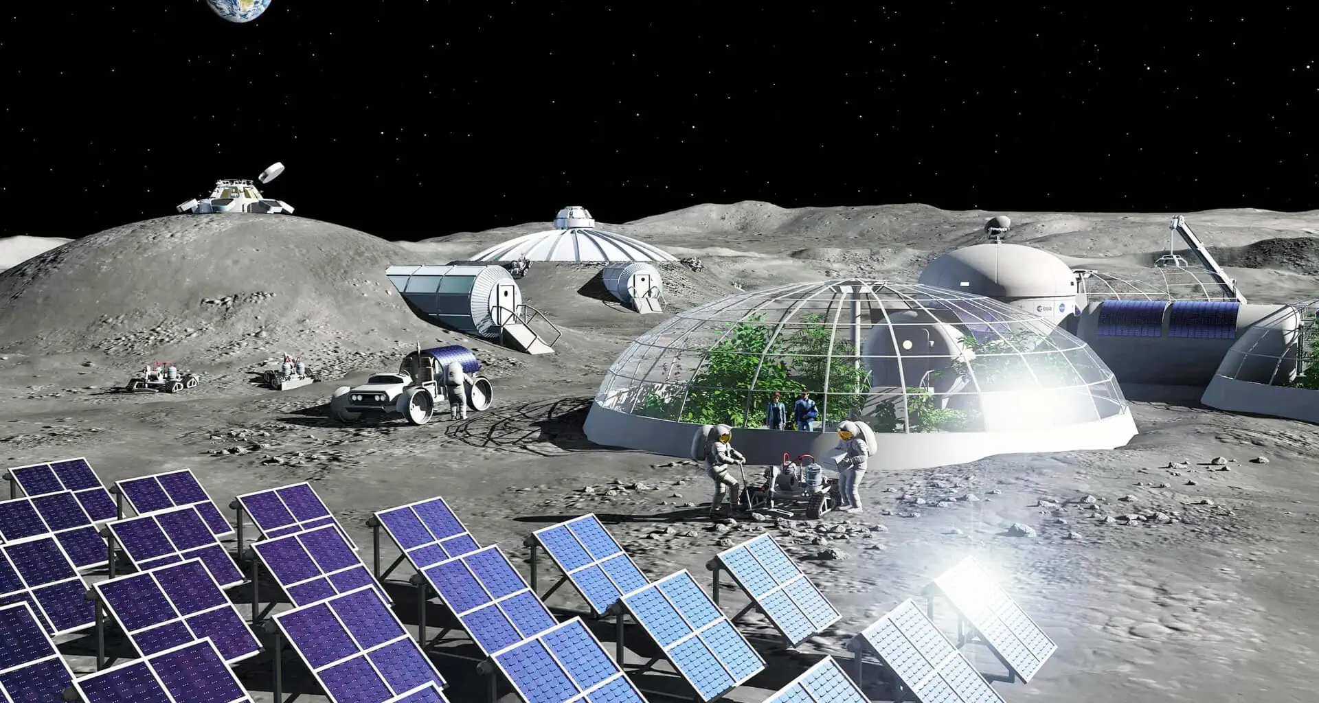 NASA will build a $20 billion lunar base.